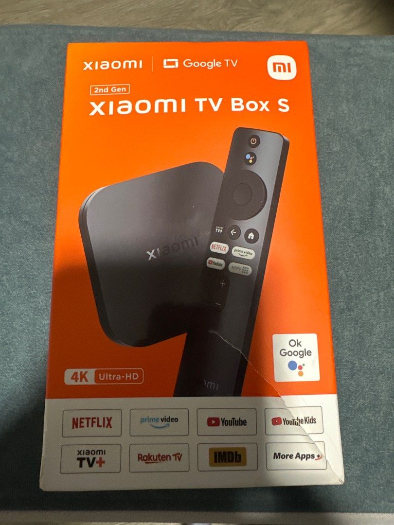 Xiaomi TV Box S 2nd Gen - 4K Ultra-HD, TV & Home Appliances, TV ...