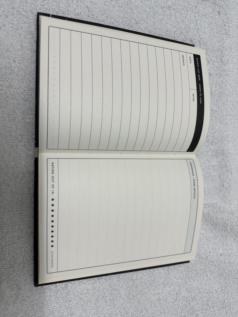 100 Things To Do Before I Kick The Bucket Notebook, Hobbies & Toys ...