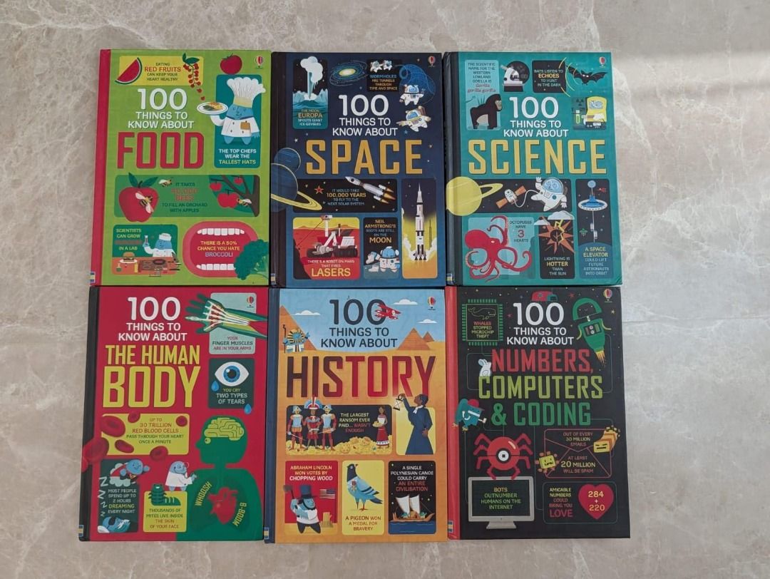 100 Things to Know About Series By Usborne - Educational Books, Hobbies ...