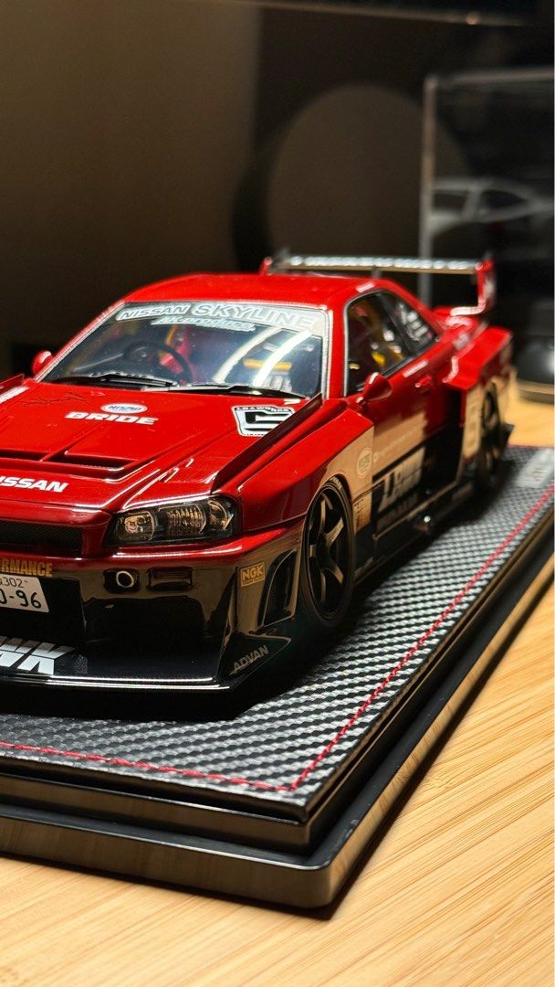 1:18 Liberty Walk Nissan Skyline GTR R34, Hobbies & Toys, Toys & Games ...