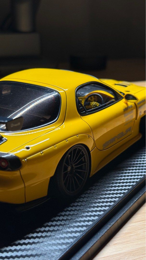 1:18 RE Amemiya Mazda RX-7 FD3S Model Car, Hobbies & Toys, Toys & Games ...