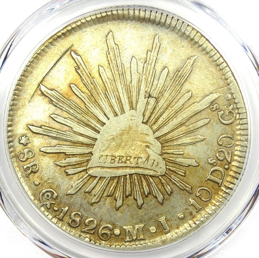 1826 Go05 8R Silver Coin PCGS XF Rare, Hobbies & Toys, Memorabilia ...