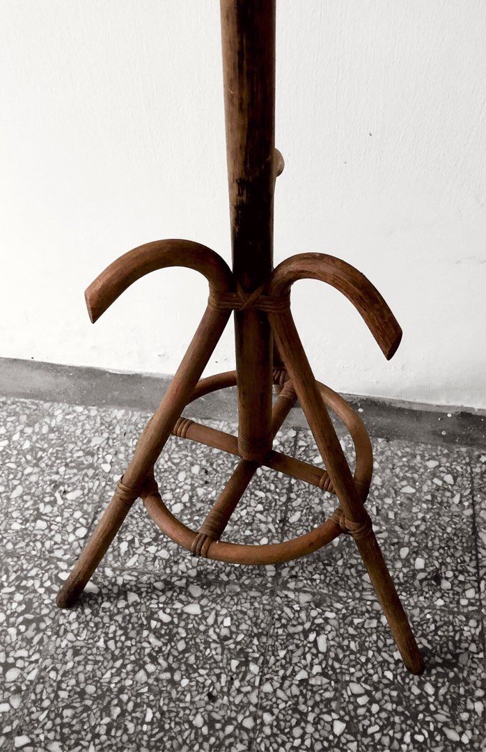 1960s Vintage Coat Hat Standing Rack, Hobbies & Toys, Collectibles ...