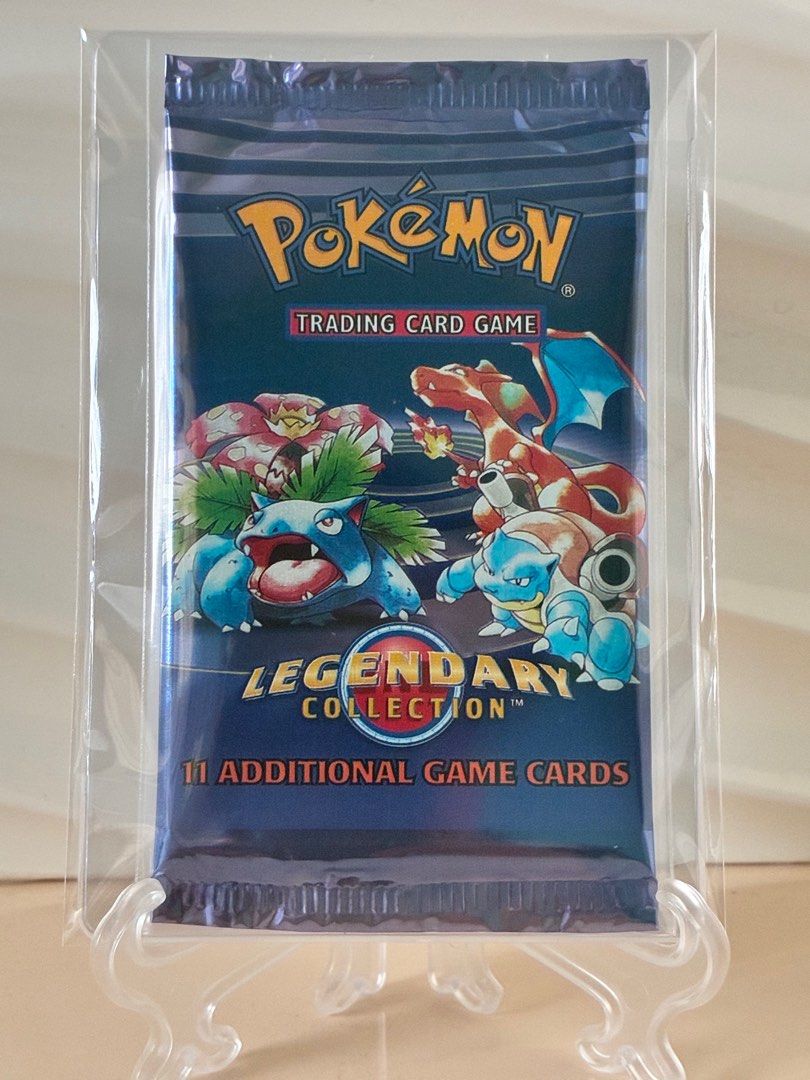 1999 / 2002 Vintage Pokemon Booster Pack [Shadowless Base / Legendary ...