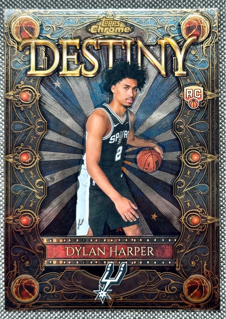 2025 NBA DYLAN HARPER Topps Chrome Destiny Rookie Insert RC, Hobbies ...