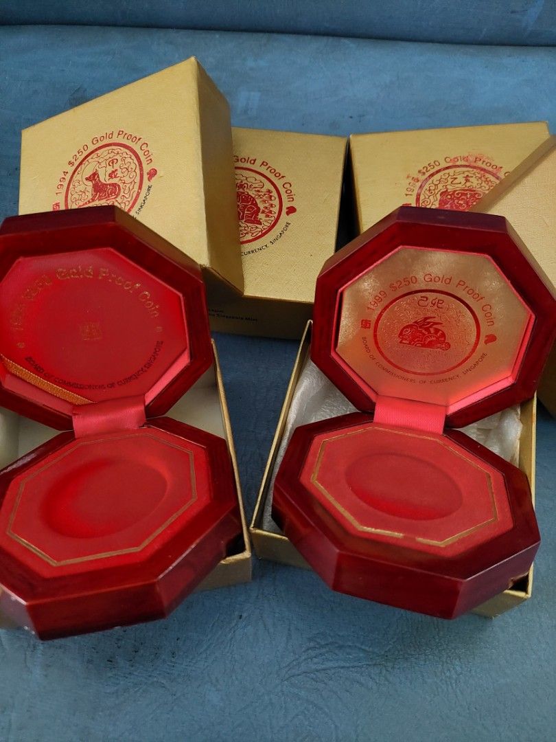 $250 Gold Coin Box Only, Hobbies & Toys, Memorabilia & Collectibles ...