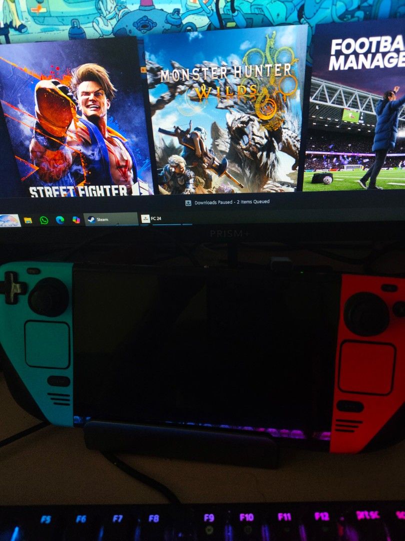 2tb OLED Steam Deck Handheld Console, Video Gaming, Video Game Consoles ...