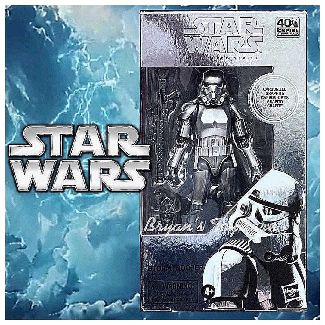 6 inch Star Wars Carbonized Collection Stormtrooper Black Series by ...