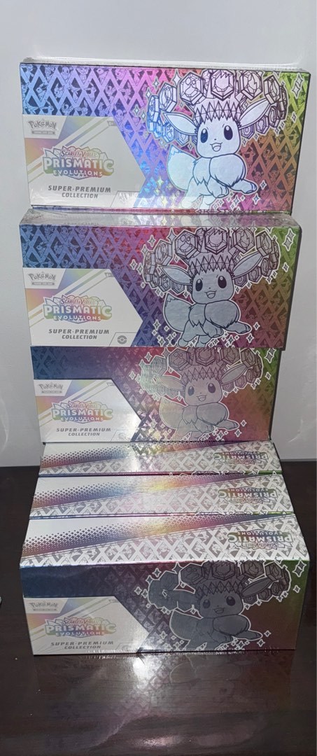 (3 LEFT) Degen Prismatic Evolution SPC (Corner Shrink Tears), Hobbies ...