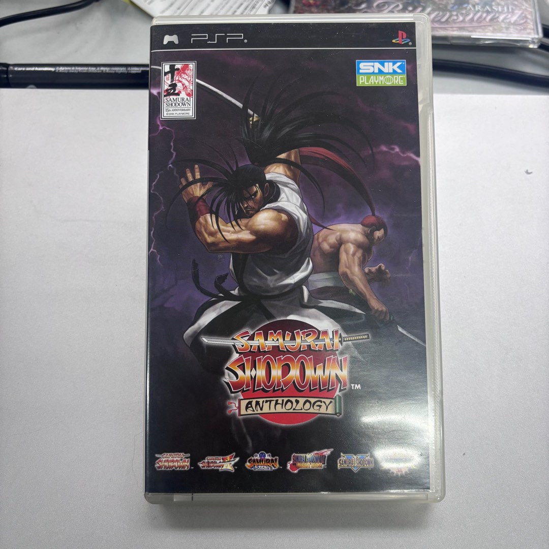 (葵興樂聲9樓門市現貨）PSP GAME 《侍魂精選集》(Samurai Shodown Anthology), 興趣及遊戲, 玩具 & 遊戲 ...