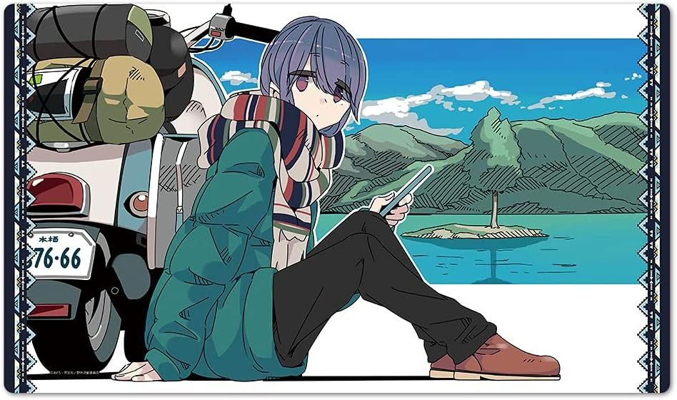 全新日版正版 電腦枱墊 3款選擇 600 × 350mm 志摩凜 各務原撫子 搖曳露營 Yurucamp Laid-Back Camp ...