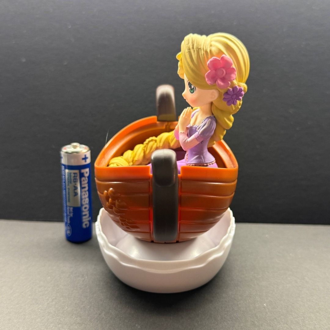 Bandai Disney Princess Capchara Heroine Doll Stories Rapunzel Gashapon ...
