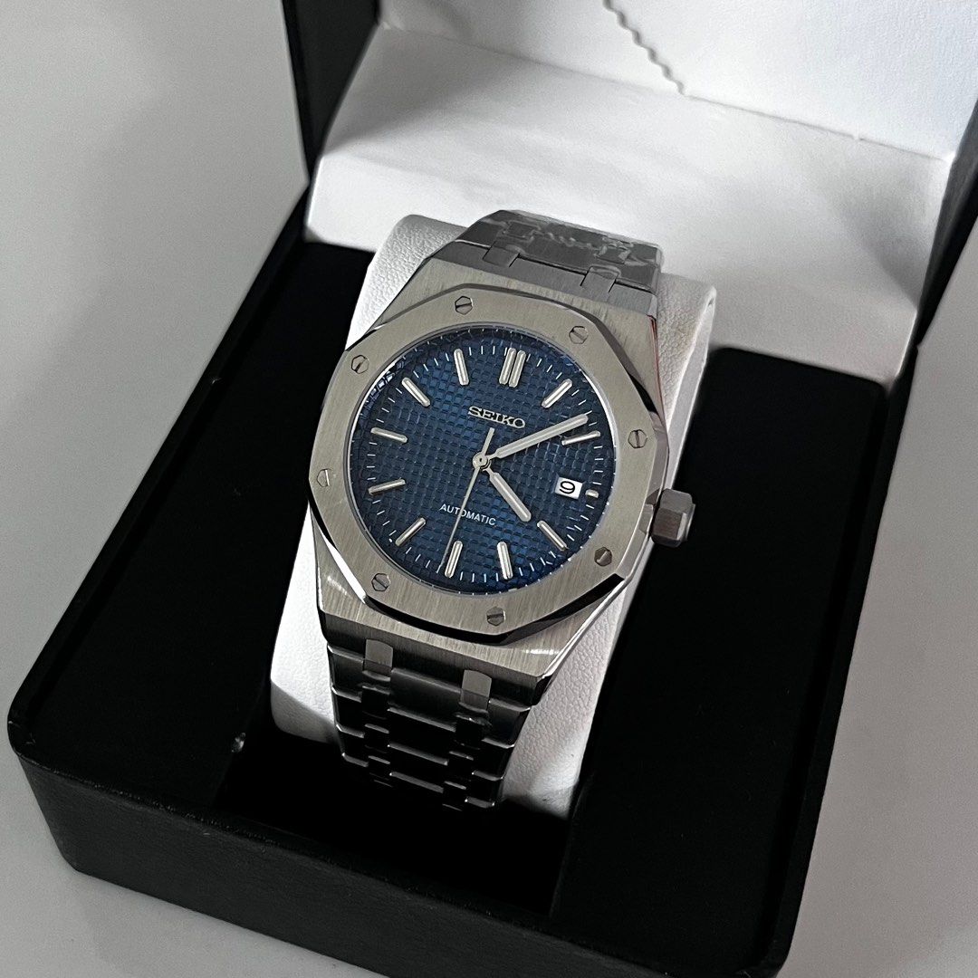 🔥 READY STOCK🔥 SEIKOAK NAVY SUNBURST BLUE MOD, Men's Fashion, Watches ...