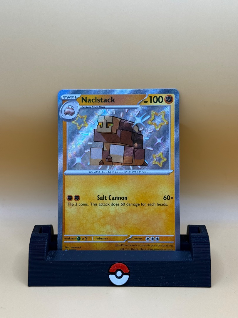 Shiny Rare | Naclstack 177/091 | Paldean Fates (PAF) | English | JR/PAF ...