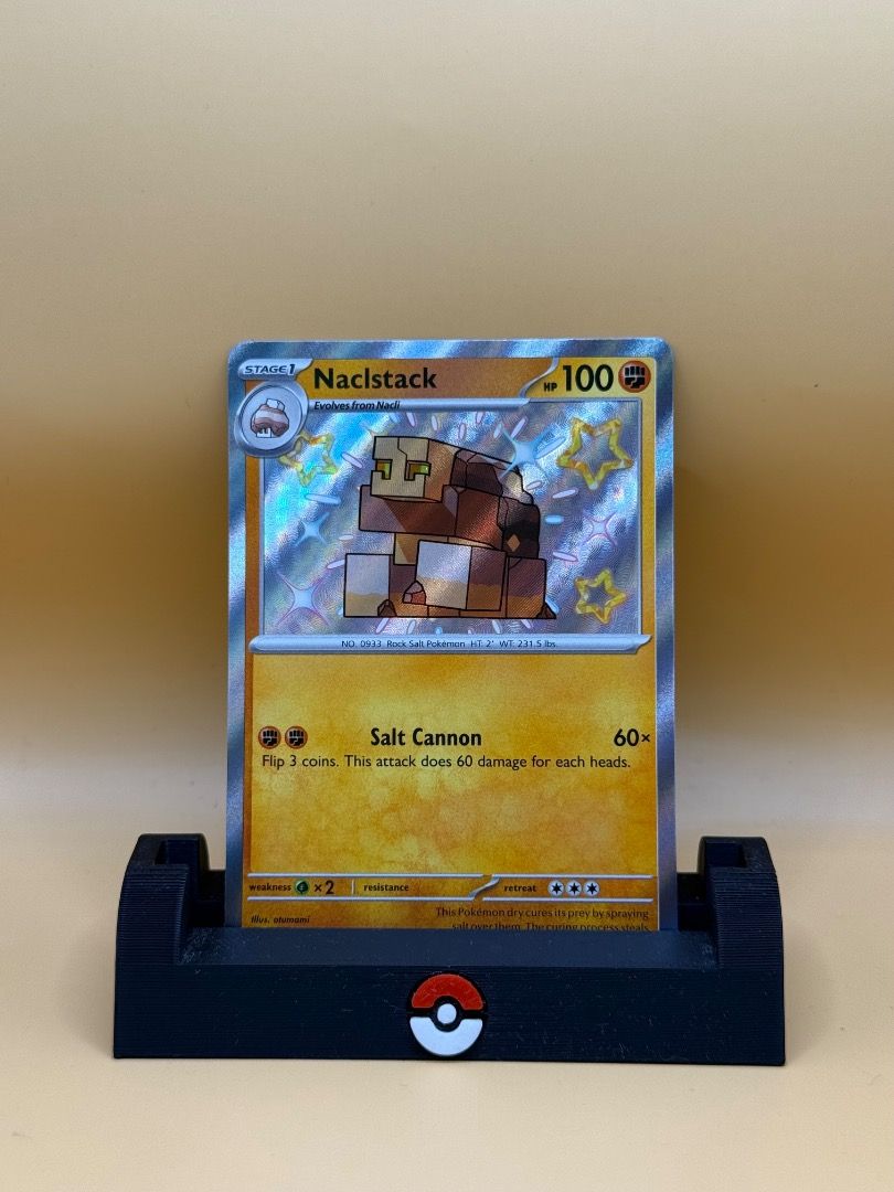 Shiny Rare | Naclstack 177/091 | Paldean Fates (PAF) | English | JR/PAF ...