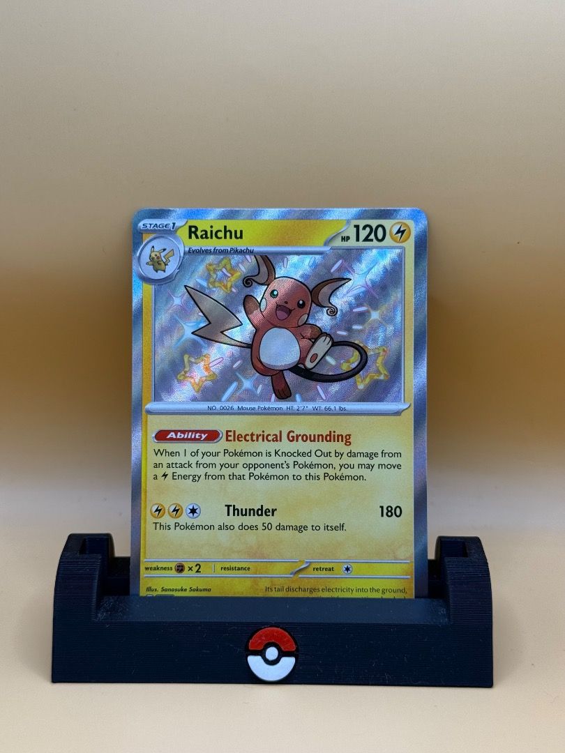 Shiny Rare | Raichu 144/091 | Paldean Fates (PAF) | English | JR/PAF ...