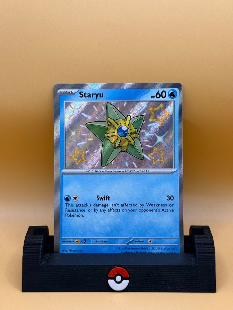 Shiny Rare | Staryu 132/091 | Paldean Fates (PAF) | English | JR/PAF ...