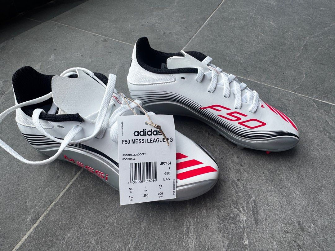 Kids Adidas F50 Messi League FG Football Boots - Size 33, Babies & Kids ...