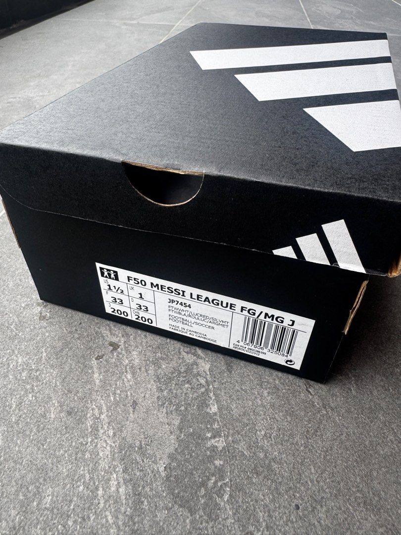 Kids Adidas F50 Messi League FG Football Boots - Size 33, Babies & Kids ...