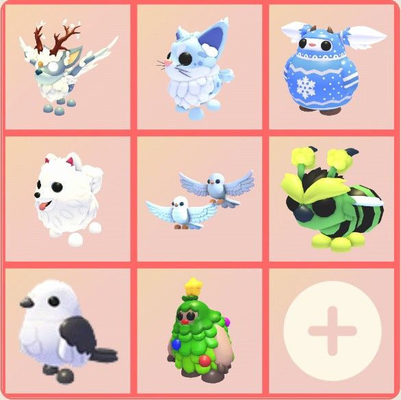 Adopt Me Roblox 2025 Christmas pets cheap clearance, Video Gaming ...