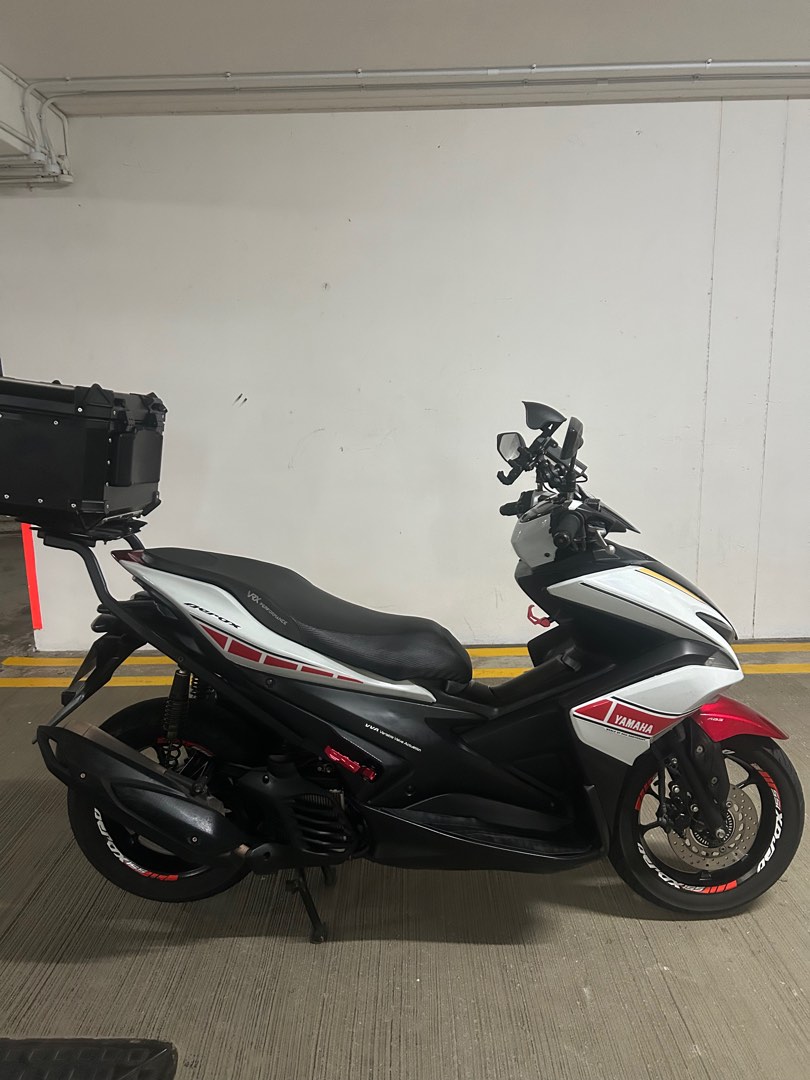 Aerox v1 keyless, Motorcycles, Motorcycles for Sale, Class 2B on Carousell
