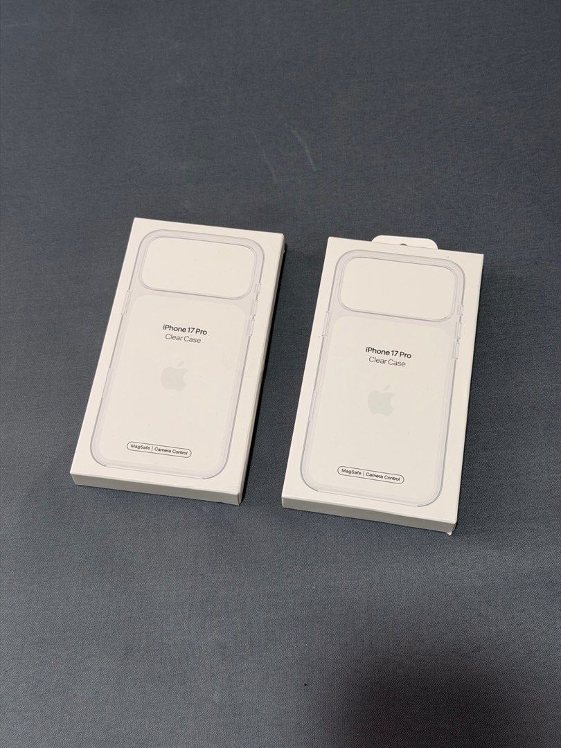 Apple Clear Case (not original) Iphone 17 pro (not max), Mobile Phones ...