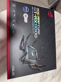 ASUS ROG Rapture GT-AX11000 Tri-Band Gaming Router, Computers & Tech ...