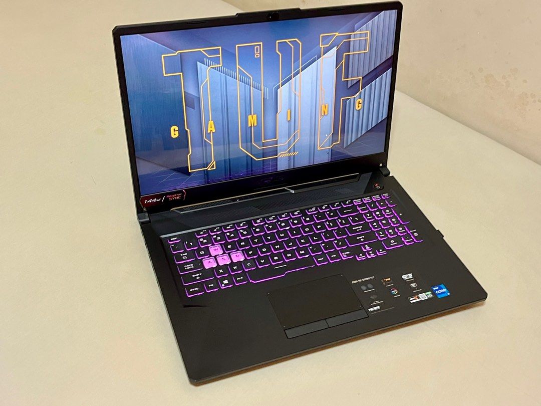 ASUS TUF Gaming laptop 17.3” | RTX 3050Ti | Intel i7-11th | 144Hz IPS ...