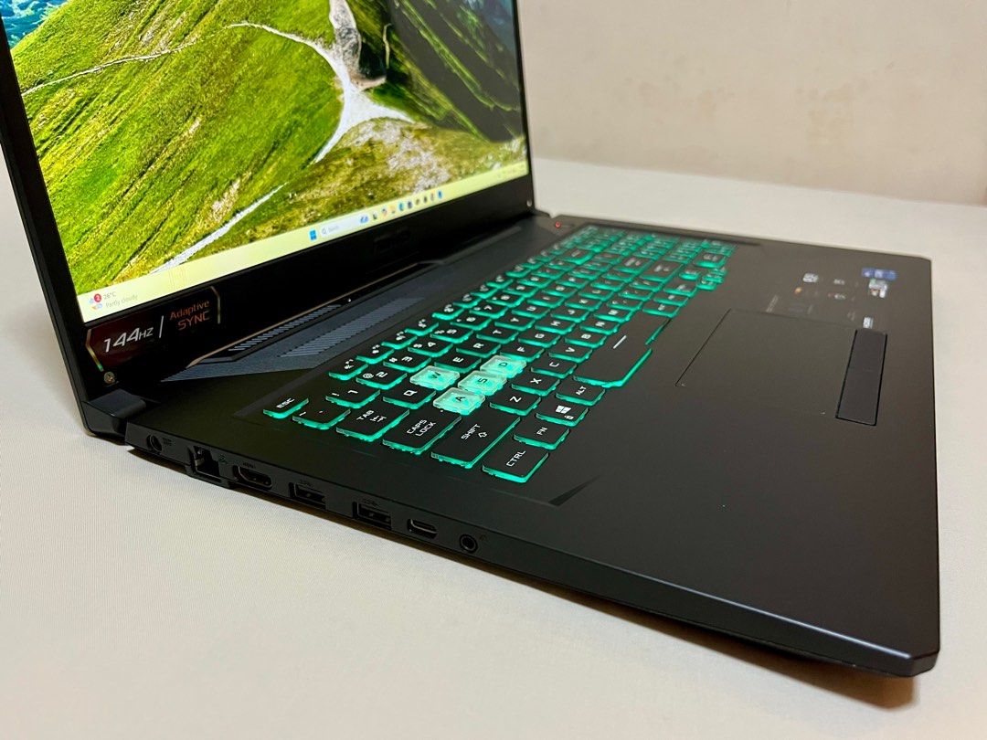 ASUS TUF Gaming laptop 17.3” | RTX 3050Ti | Intel i7-11th | 144Hz IPS ...