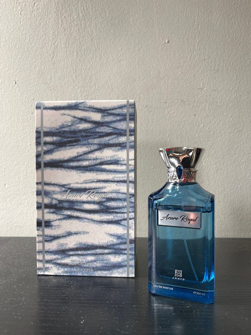 Azure Royal 100ml Ahmed Al Maghribi, Beauty & Personal Care, Fragrance ...