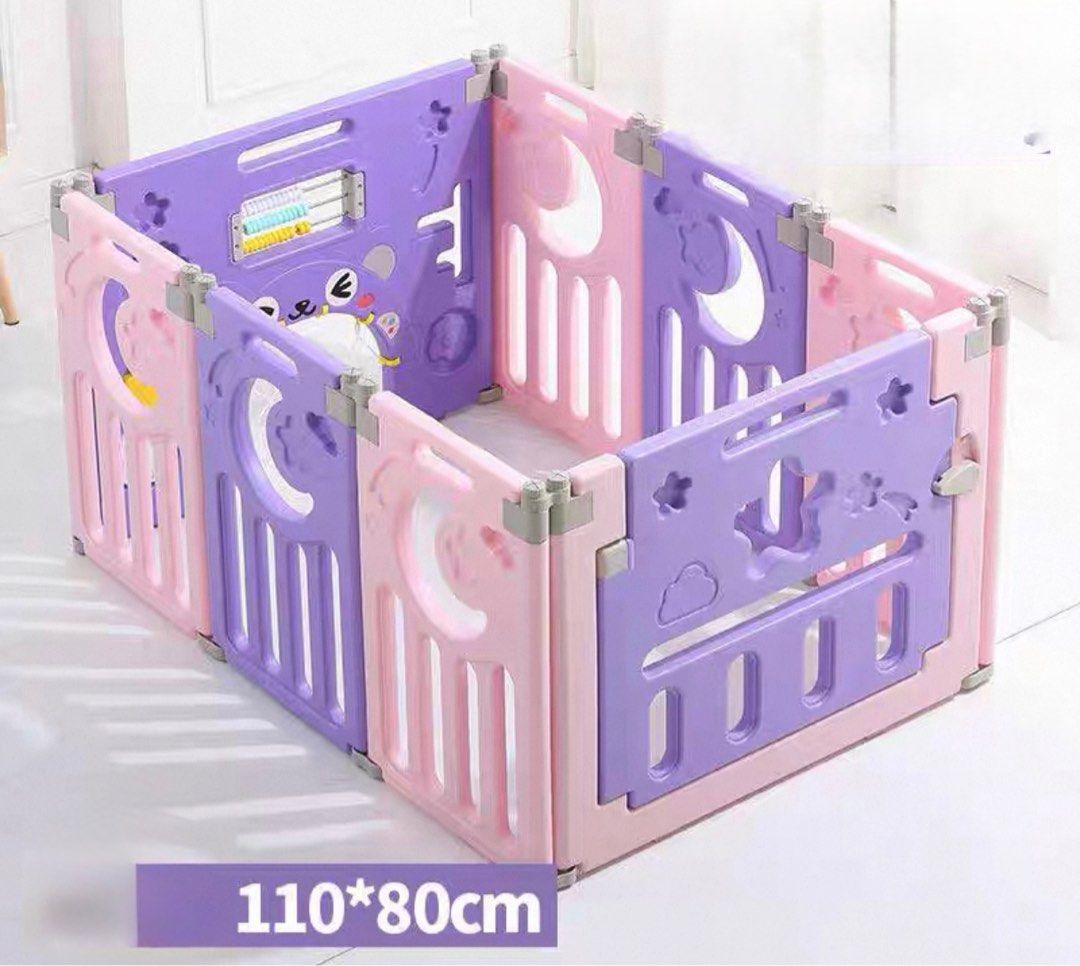 Baby Playpen Playpark Foldable, Babies & Kids, Infant Playtime on Carousell