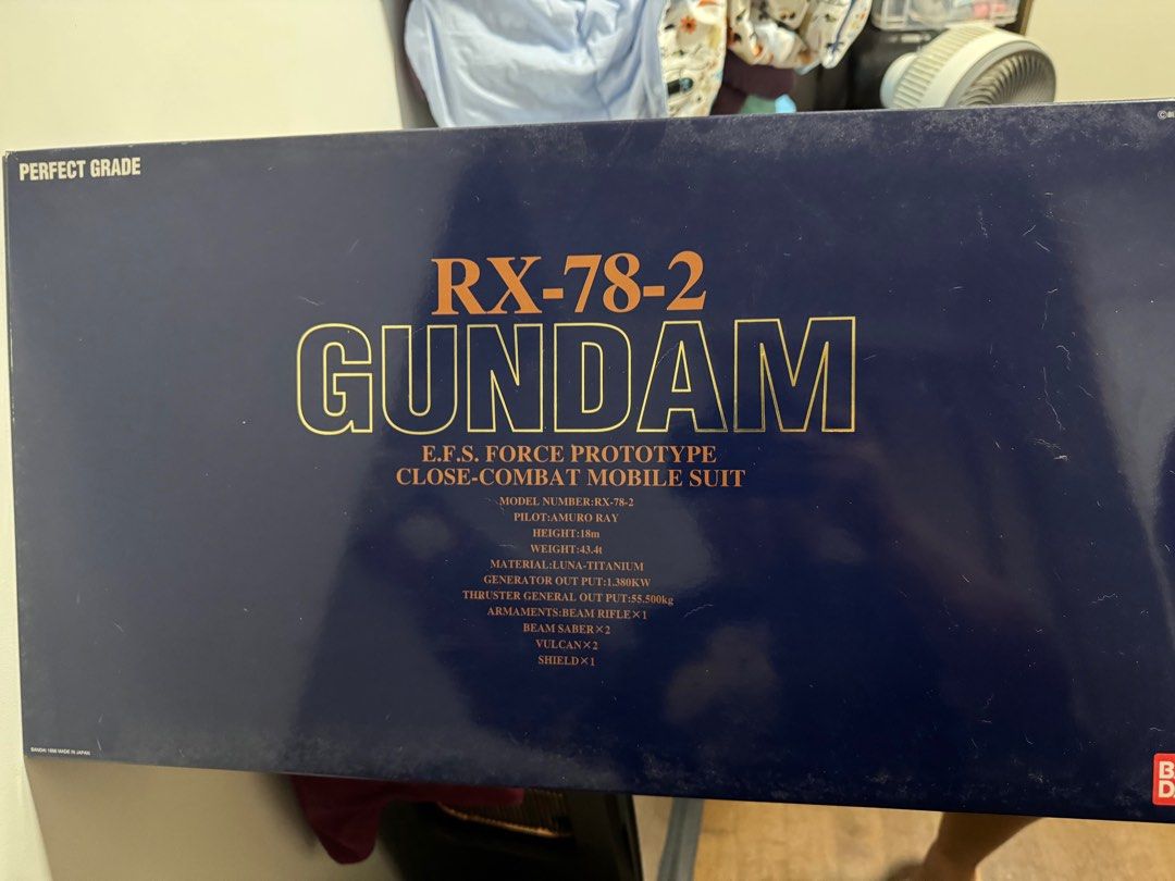 Bandai Perfect Grade RX-78-2 Gundam Model Kit, Hobbies & Toys, Toys ...