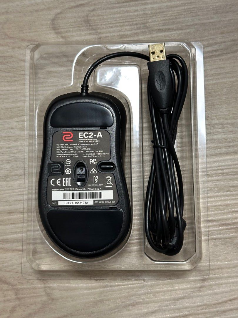 BenQ Zowie EC2-A Gaming Mouse, Computers & Tech, Parts & Accessories ...