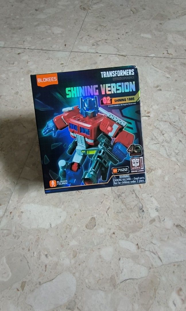 Blokees Transformers Shining Version 02 Blind box model kit, Hobbies ...