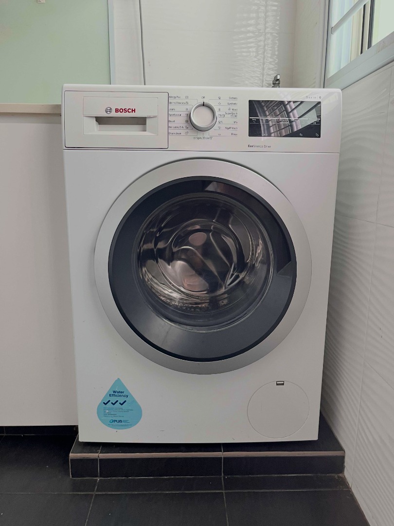 Bosch Serie 6 Washing Machine (Model: WAW28420SG) - White, TV & Home ...