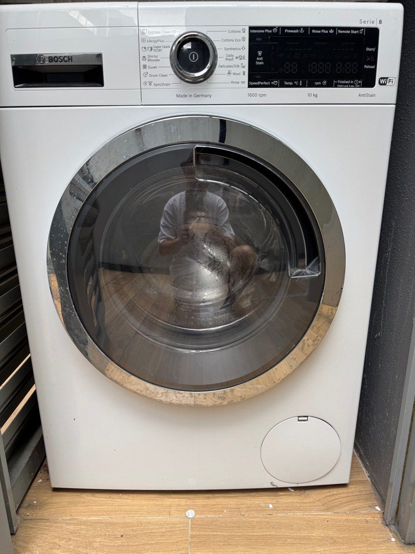 Bosch Serie 8 Washing Machine - 10kg Capacity, TV & Home Appliances ...