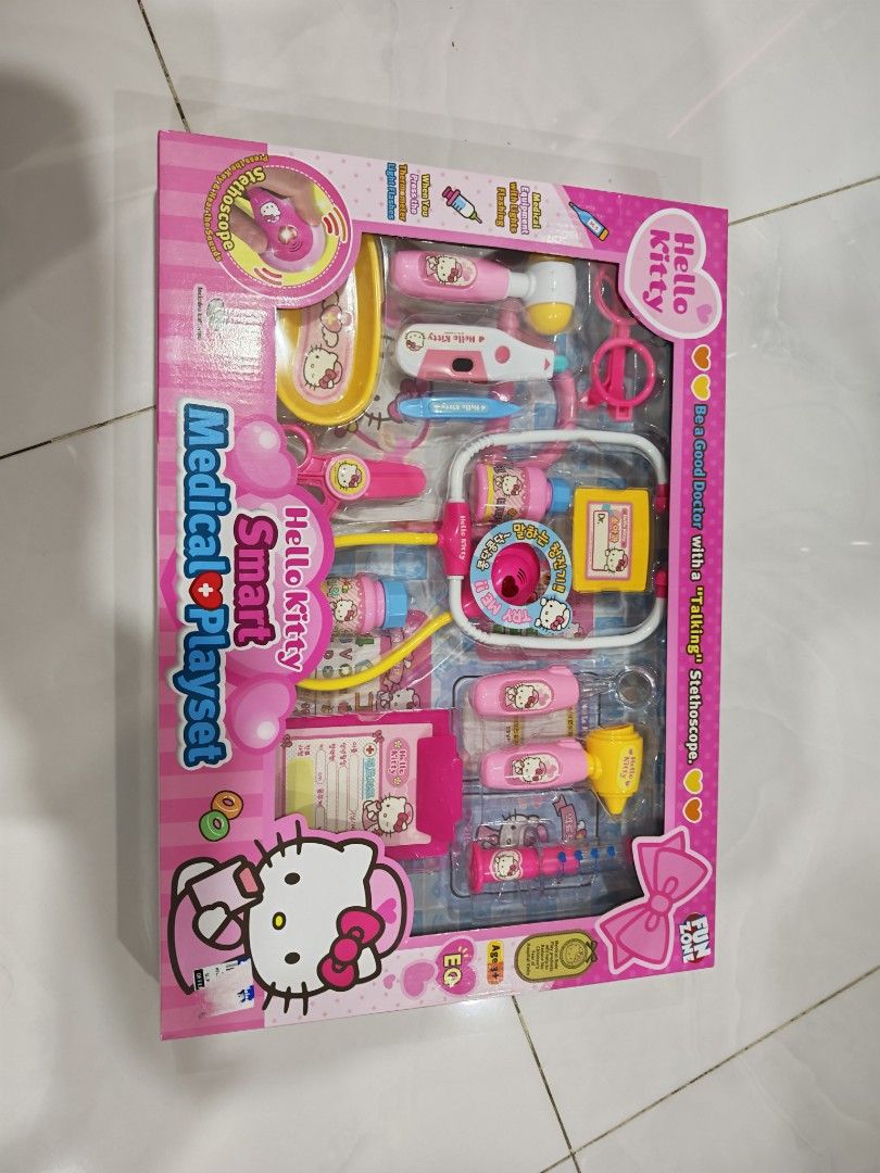 Brand New Hello Kitty Medical Playset, Hobbies & Toys, Toys & Games on ...