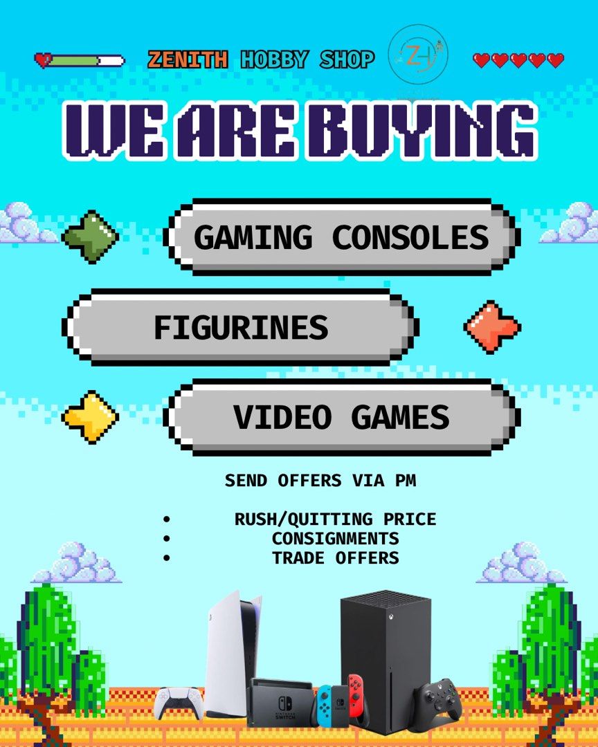 BUYING RUSH/QUITTING CONSOLES AND VIDEO GAMES, Video Gaming, Video ...