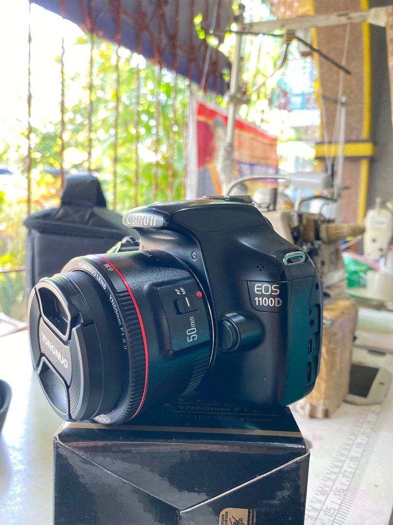 Canon EOS 1100D with Yongnuo 50mm f1.8 II, Photography, Cameras on ...