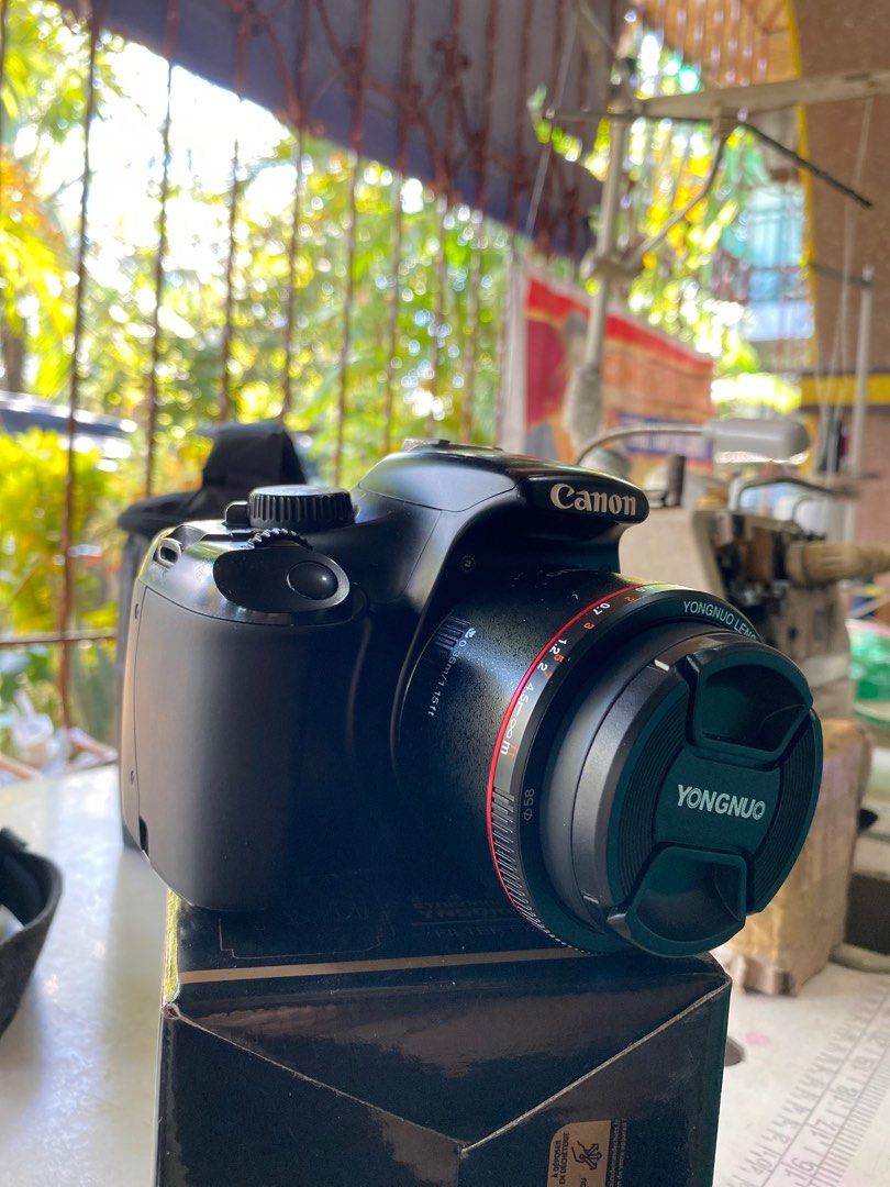 Canon EOS 1100D with Yongnuo 50mm f1.8 II, Photography, Cameras on ...