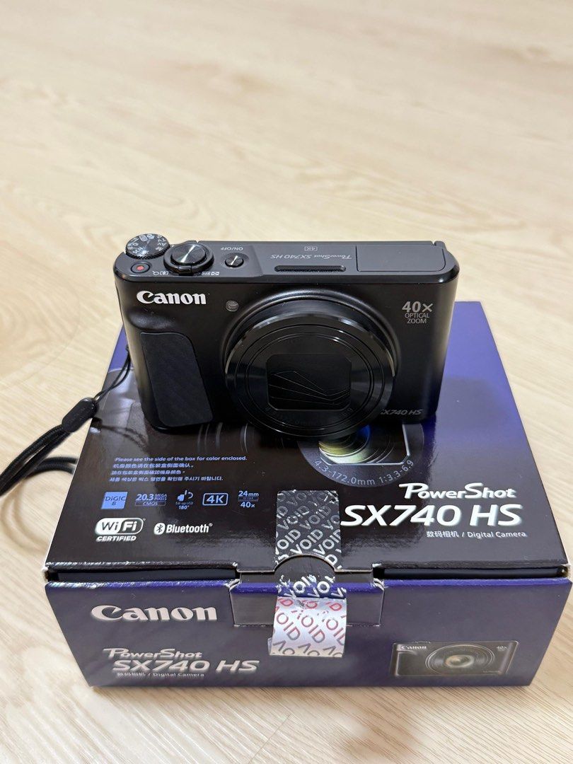 Canon PowerShot SX740 HS Digital Camera, Photography, Cameras on Carousell