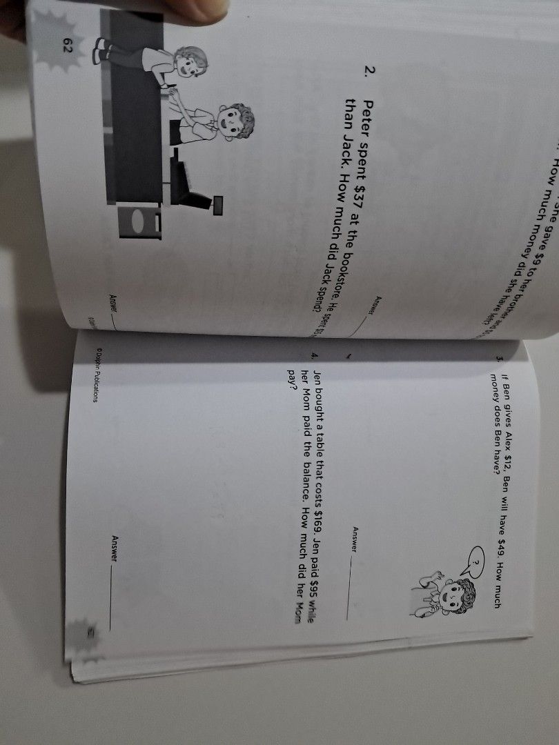 Challenging Topical Mathematics Word Problems Primary 2, Hobbies & Toys ...