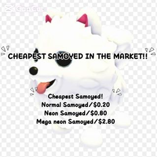 Maine Coon / Samoyed / Snowball Pug Adopt Me Christmas 2025, Video ...