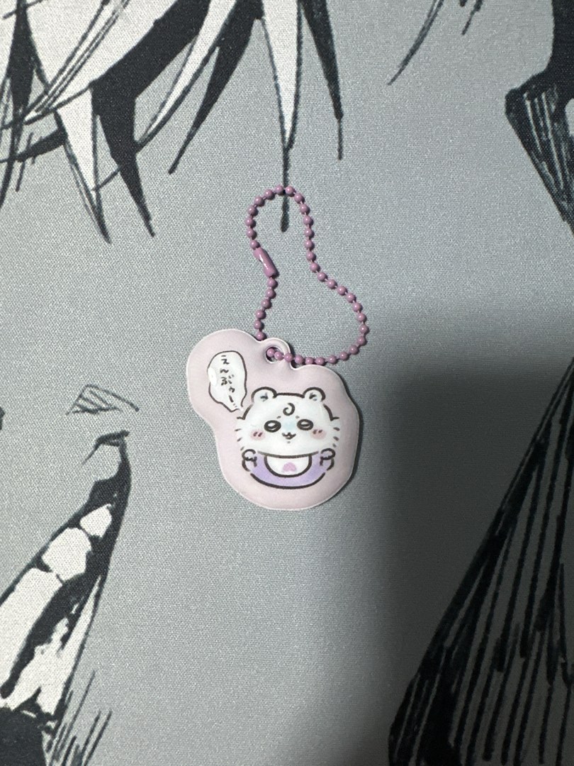 Chiikawa Baby Puffy Keychain (Momonga), Hobbies & Toys, Memorabilia ...