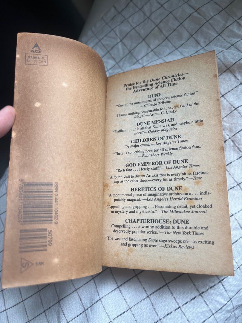 Children of Dune by Frank Herbert, Hobbies & Toys, Books & Magazines ...