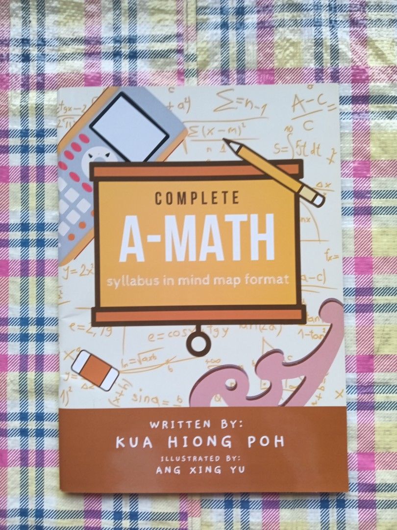 Complete A Math syllabus in mind map format, Hobbies & Toys, Books ...
