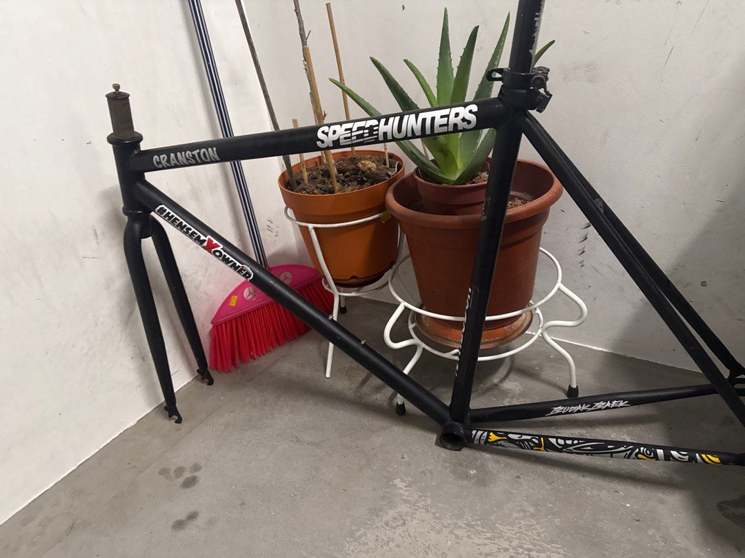 Cranston Fixed Gear Bike Frame, Sports Equipment, Bicycles & Parts ...