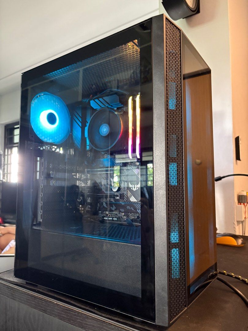 Custom Gaming Desktop Computer PC CPU Processor RYZEN 5 5600G Ram 16GB ...