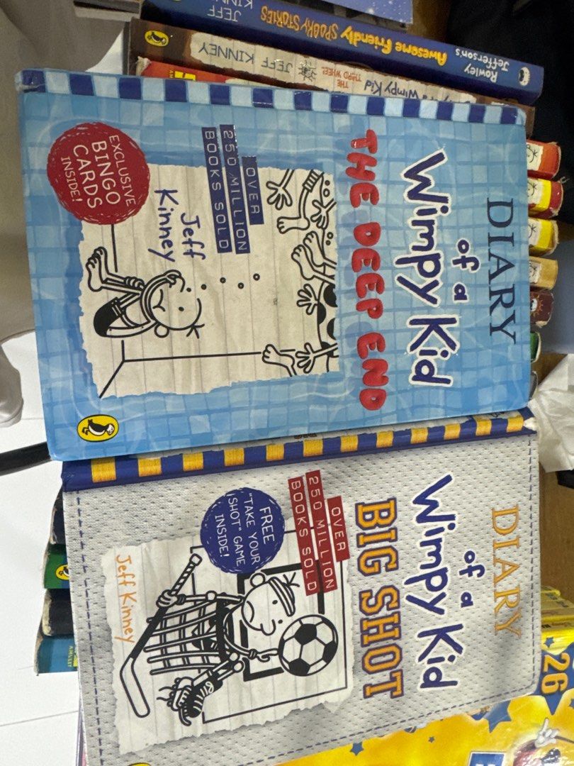 Diary of a Wimpy Kid Book Collection, Hobbies & Toys, Books & Magazines ...