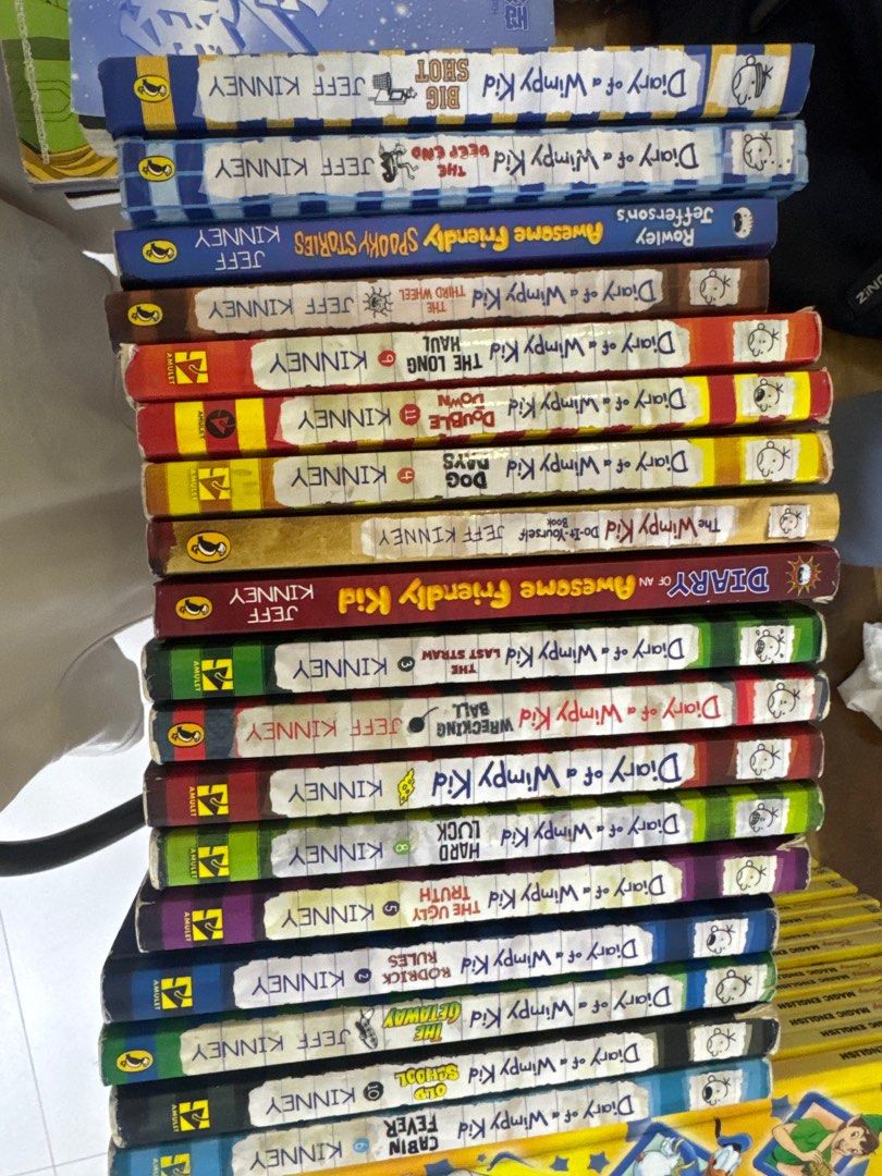 Diary of a Wimpy Kid Book Collection, Hobbies & Toys, Books & Magazines ...